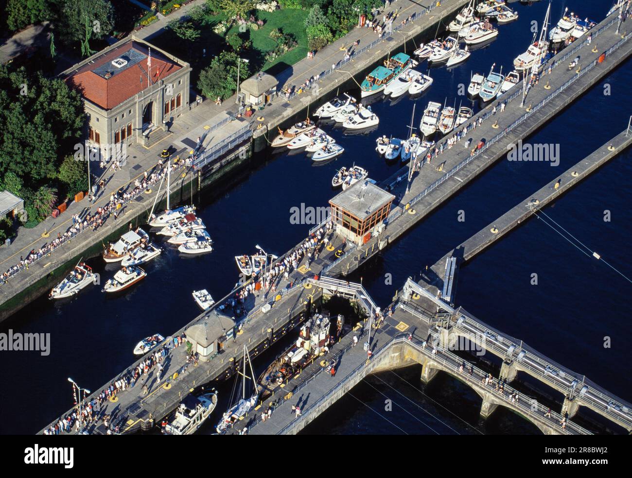 Aerial image of Washington state, USA Stock Photo - Alamy