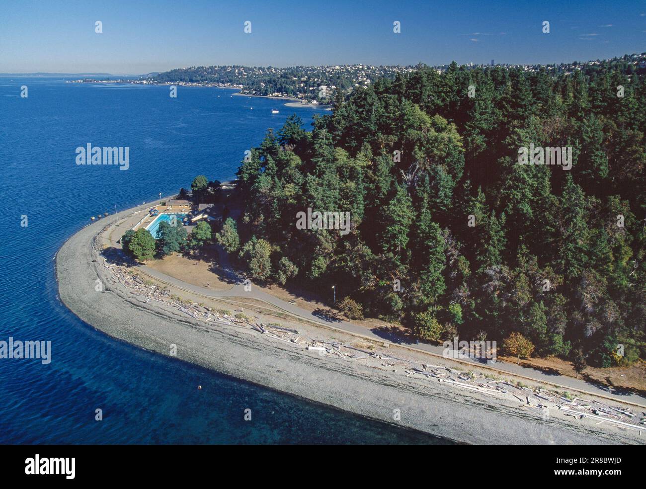 Aerial image of Washington state, USA Stock Photo - Alamy