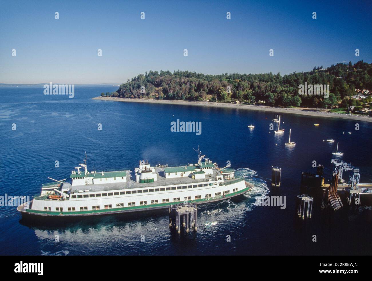 Aerial image of Washington state, USA Stock Photo - Alamy