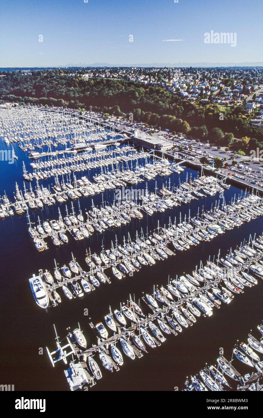 Aerial image of Washington state, USA Stock Photo - Alamy