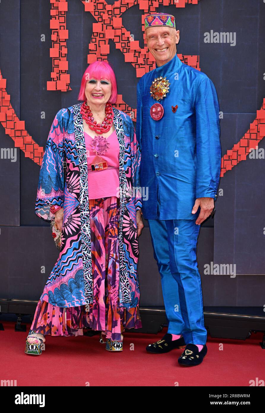 @zandra_rhodes hi-res stock photography and images - Alamy