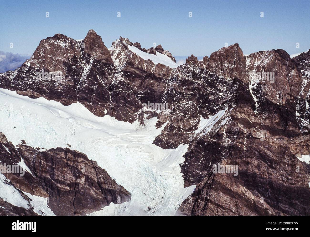 Aerial image of the Olympic Mountains, Washington, USA Stock Photo - Alamy