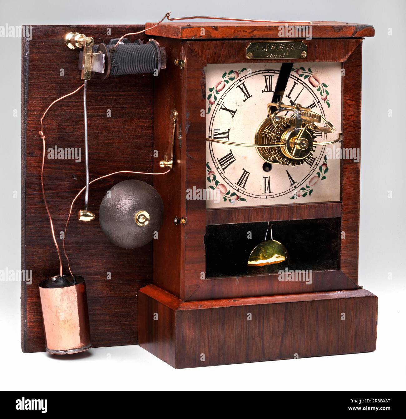 Electrical Timer Bell 1867 Stock Photo - Alamy