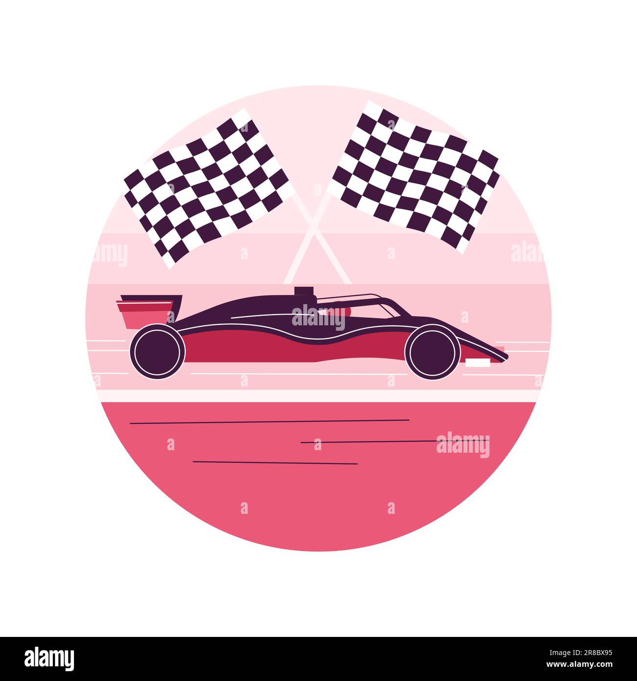 High speed race scene Stock Vector Images - Alamy