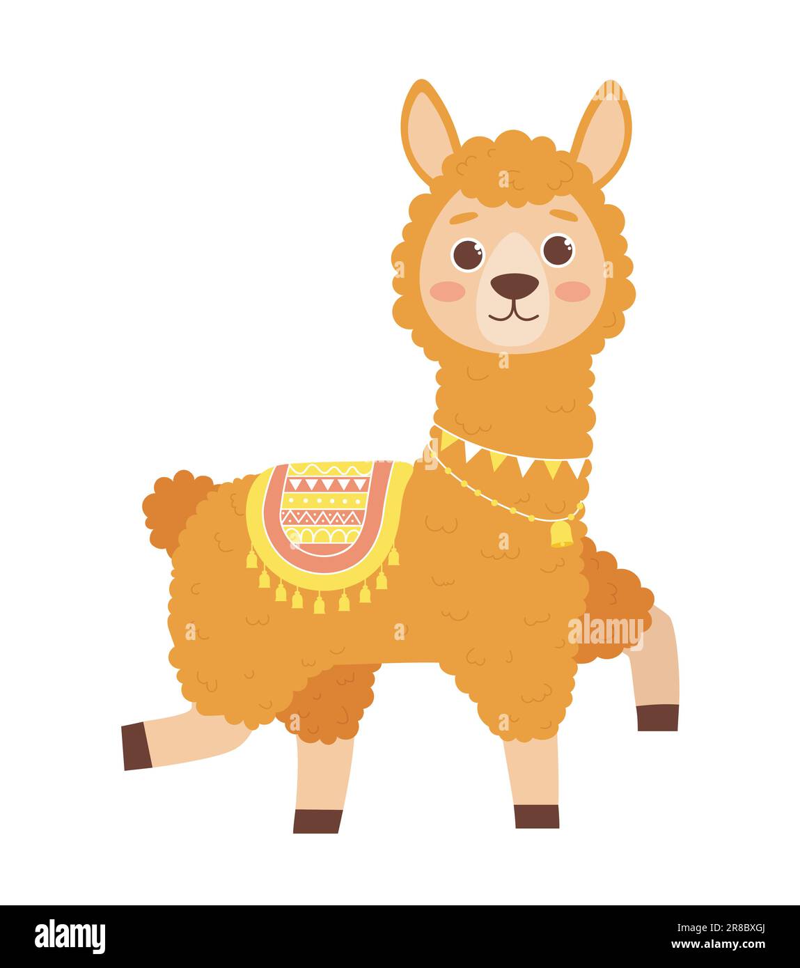 Cute lama concept Stock Vector Image & Art - Alamy