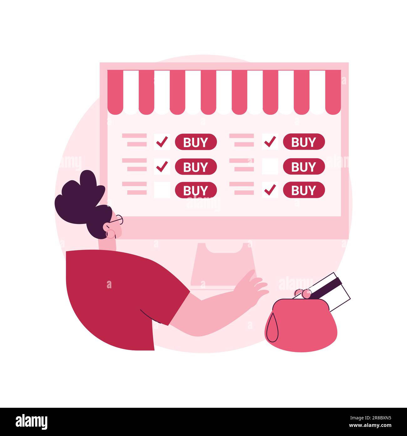 Orders list Stock Vector Images - Alamy