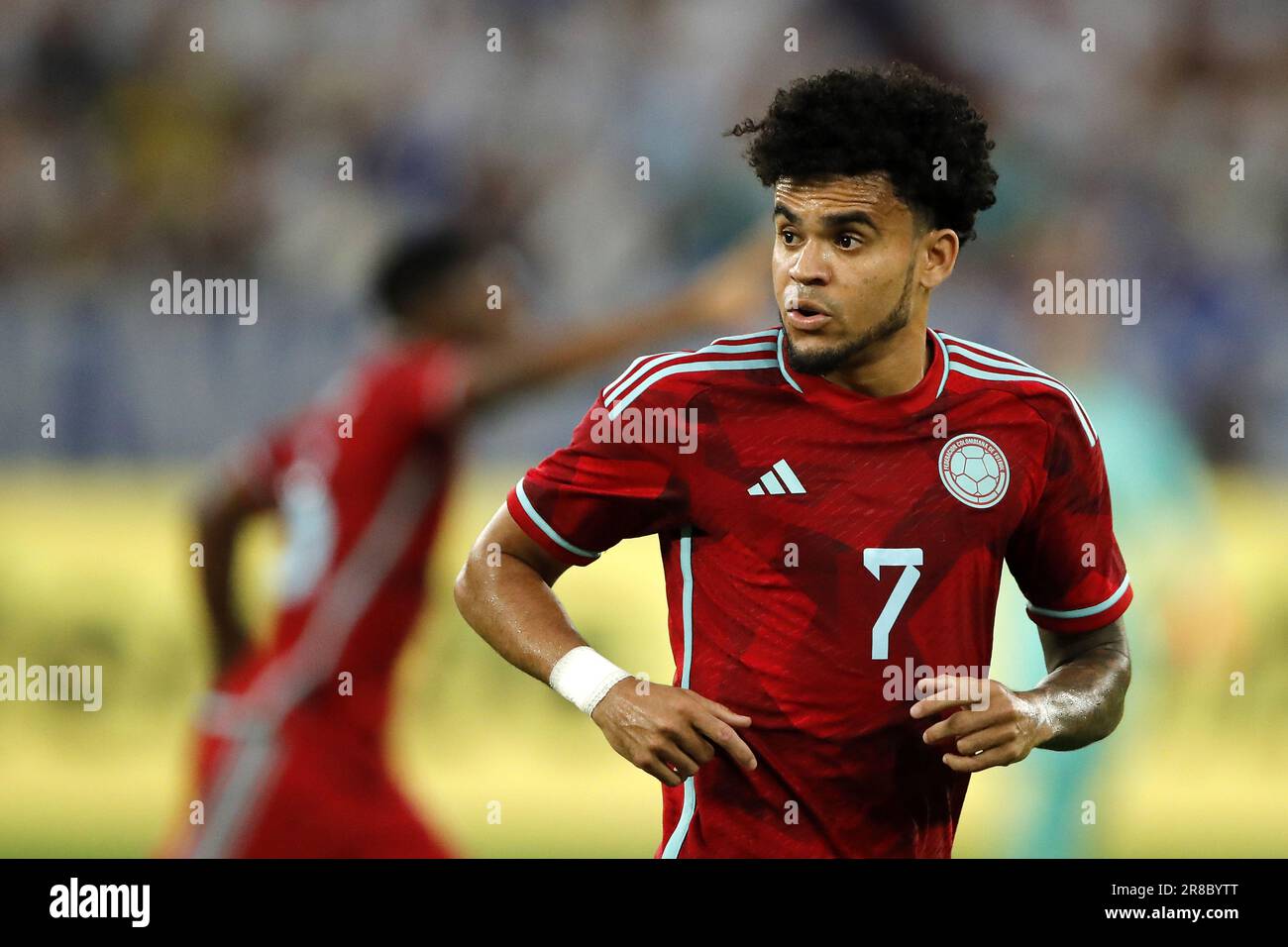 GELSENKIRCHEN - 20/06/2023, Luis Diaz of Colombia during the Friendly ...
