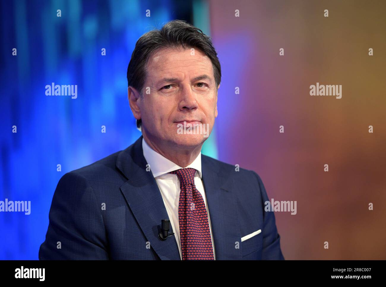 Rome, Italy. 20th June, 2023. ROME - Rome 20/06/2023 The leader of the 5 Star Movement Giuseppe ...