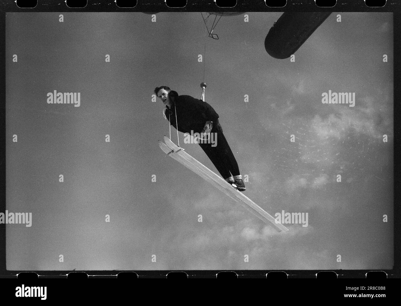 Current 18-4-1960: Record jump of 219.5 metres The incredible has ...