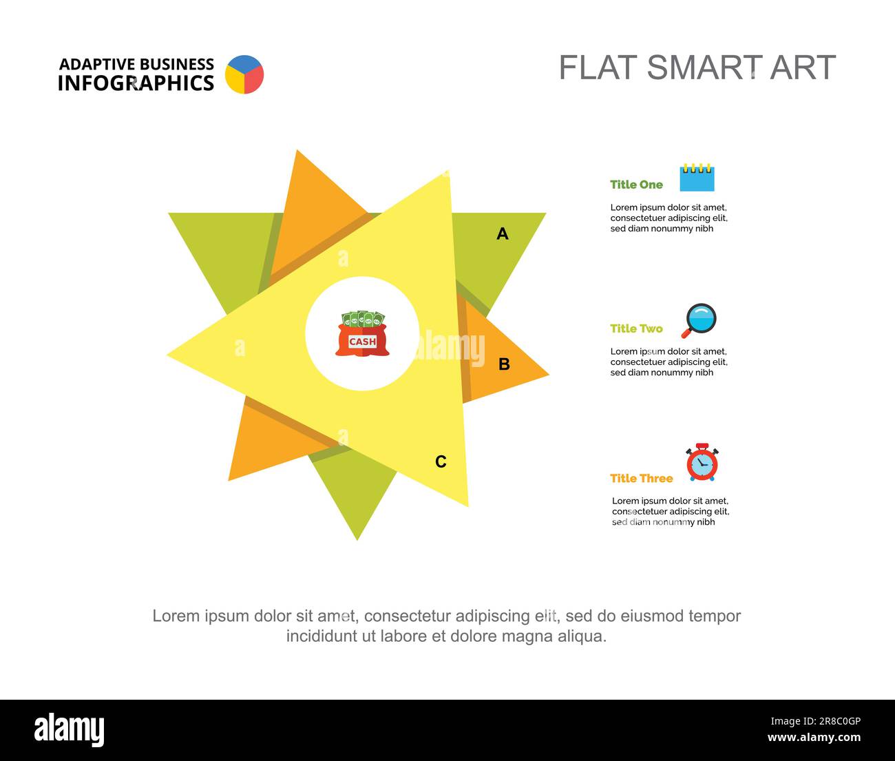 Three Steps Plan Slide Template Stock Vector Image & Art - Alamy
