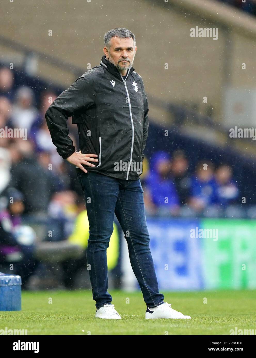 Geogia head coach Willy Sagnol during the UEFA Euro 2024 Qualifying ...