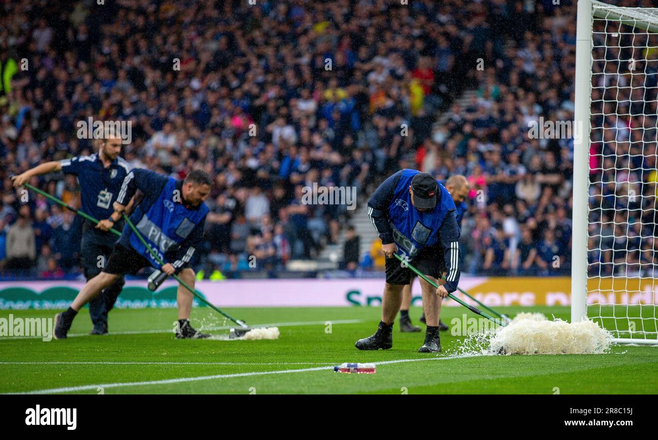 20th June 2023; Hampden Park, Glasgow, Scotland: Euro 2024 Qualifier ...