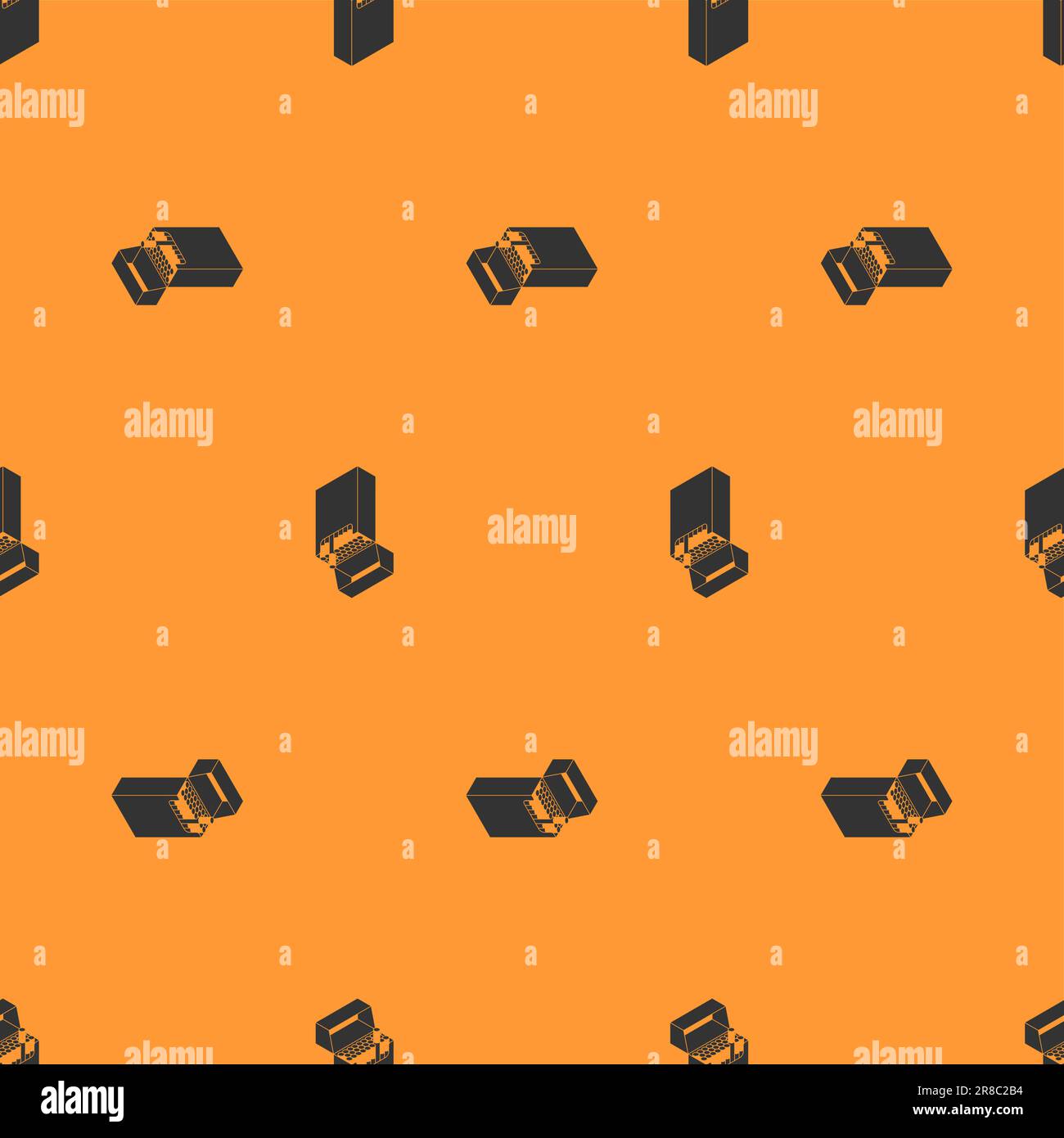 Pack of cigarettes pattern seamless. cigarette background Stock Vector ...