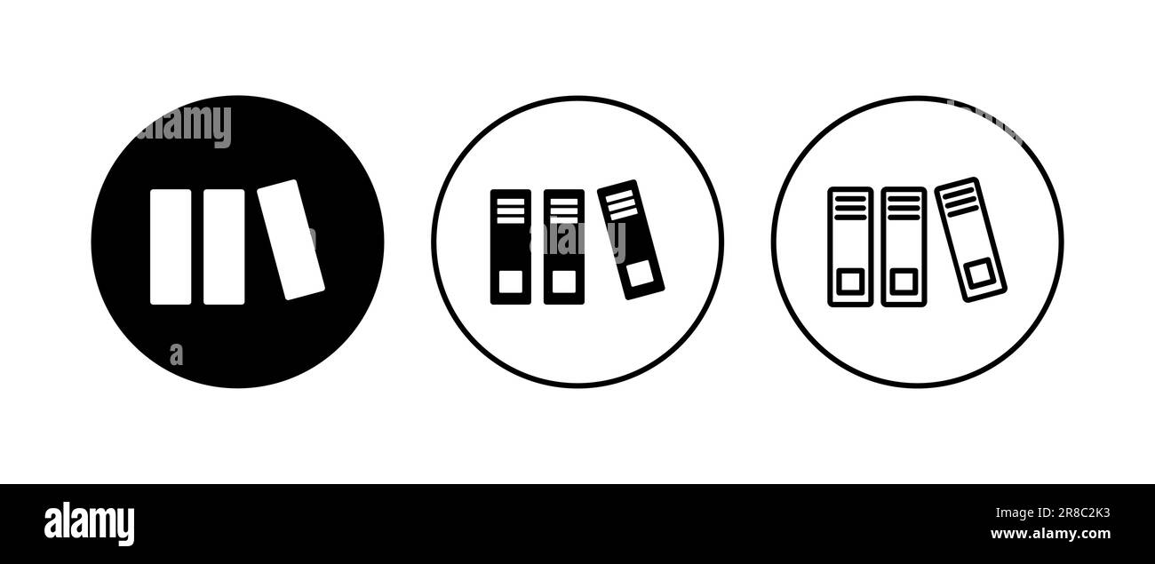 Library icon set. education icon vector Stock Vector Image & Art - Alamy