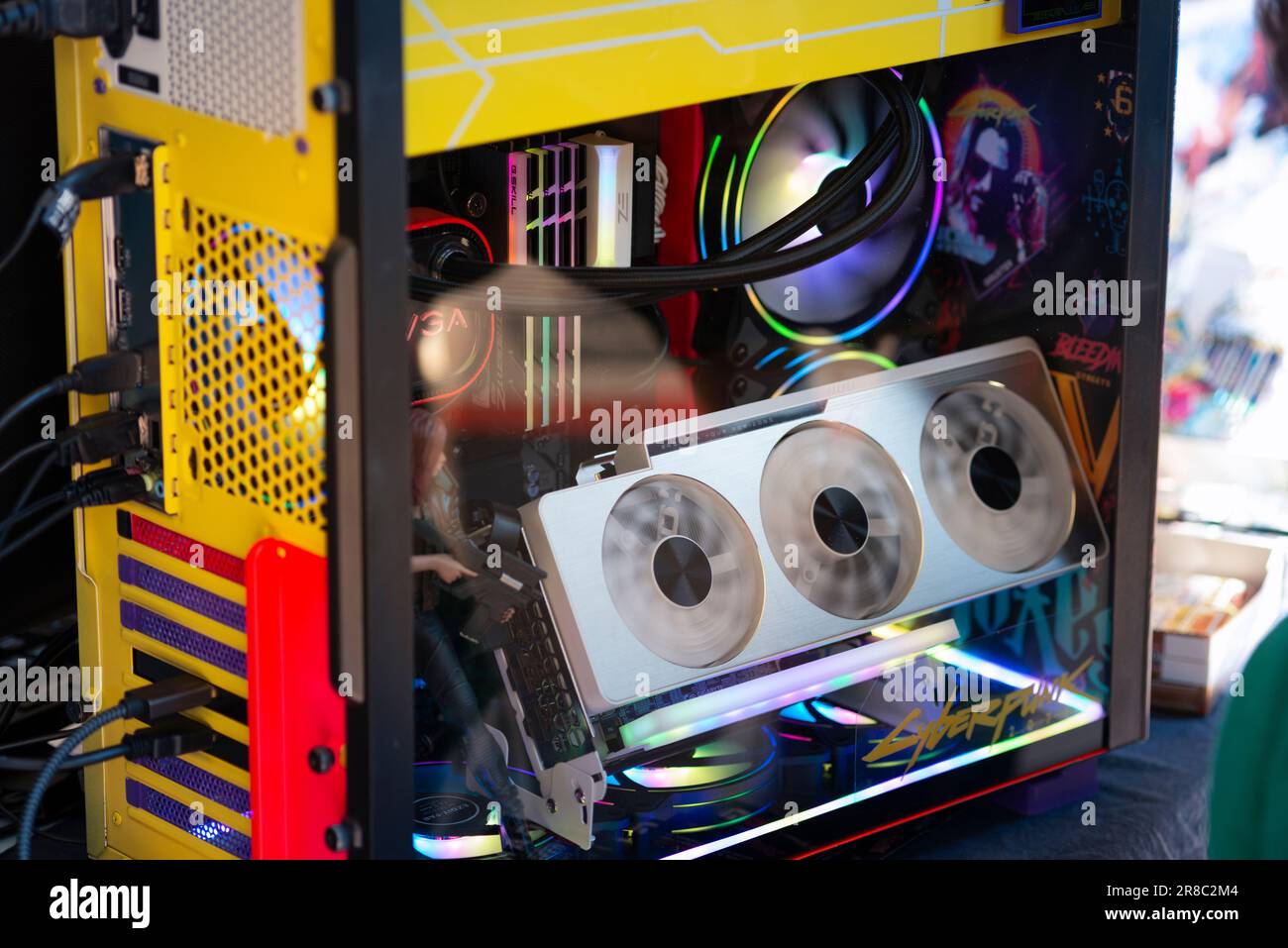 System Unit for Gaming Computer Stock Photo - Alamy