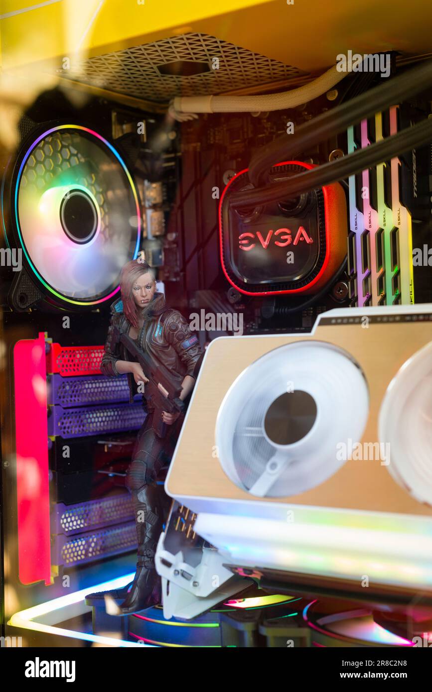 System Unit for Gaming Computer Stock Photo - Alamy