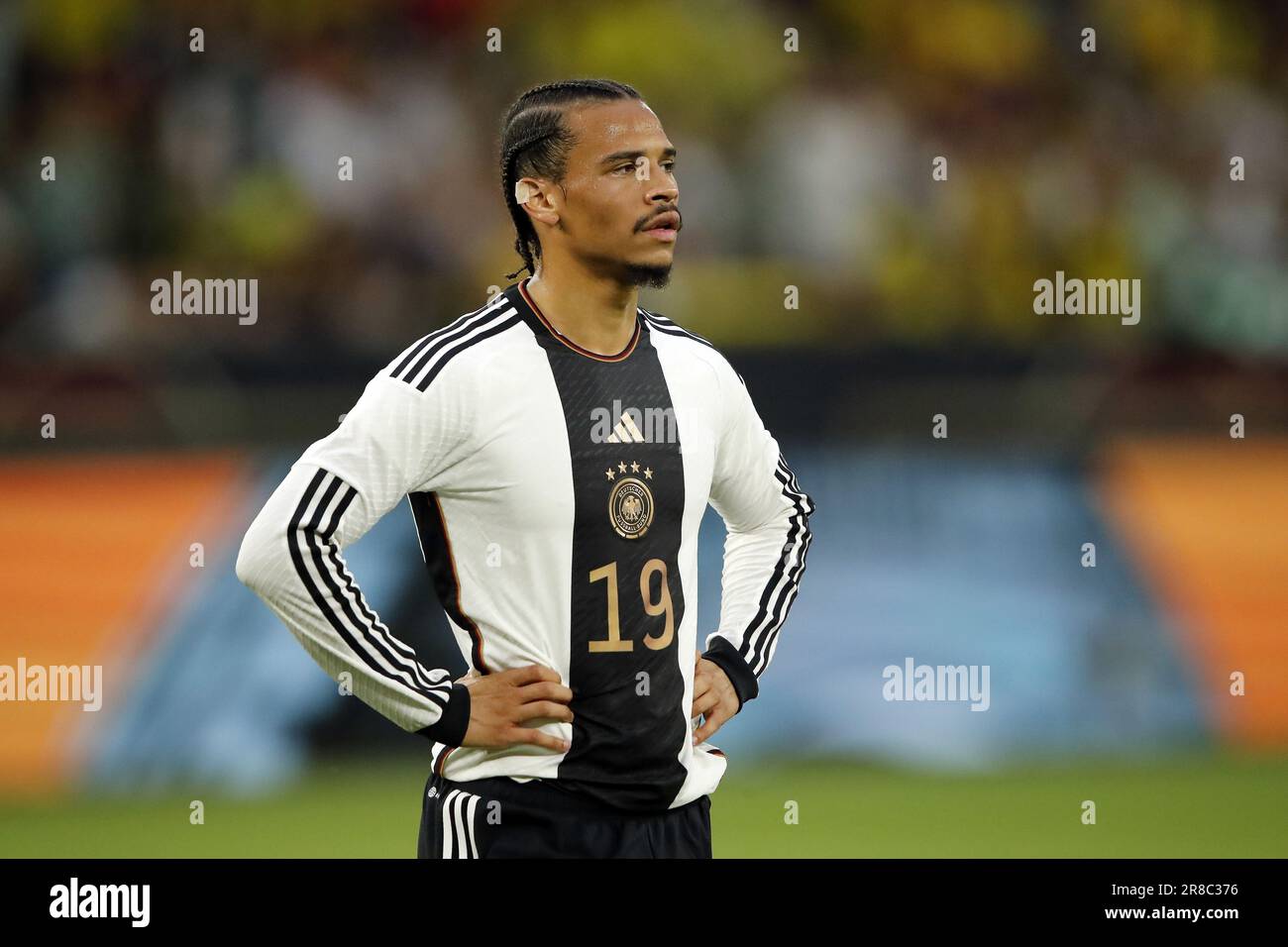 GELSENKIRCHEN - 20/06/2023, Leroy Sane of Germany during the Friendly ...