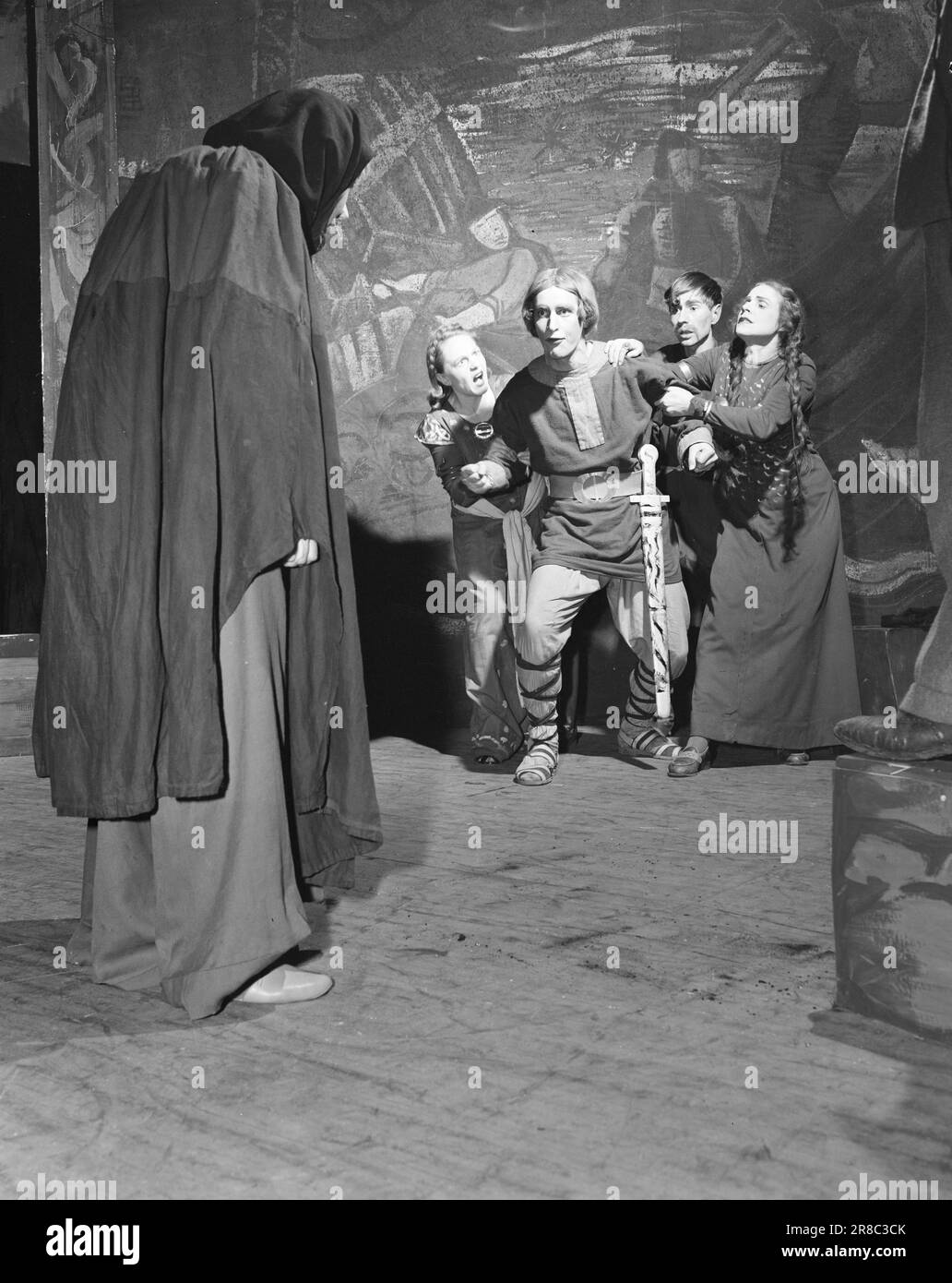 Angry vikings Black and White Stock Photos & Images - Alamy