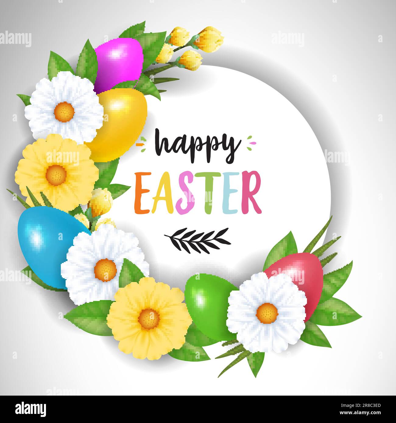 Easter week text art hi-res stock photography and images - Alamy