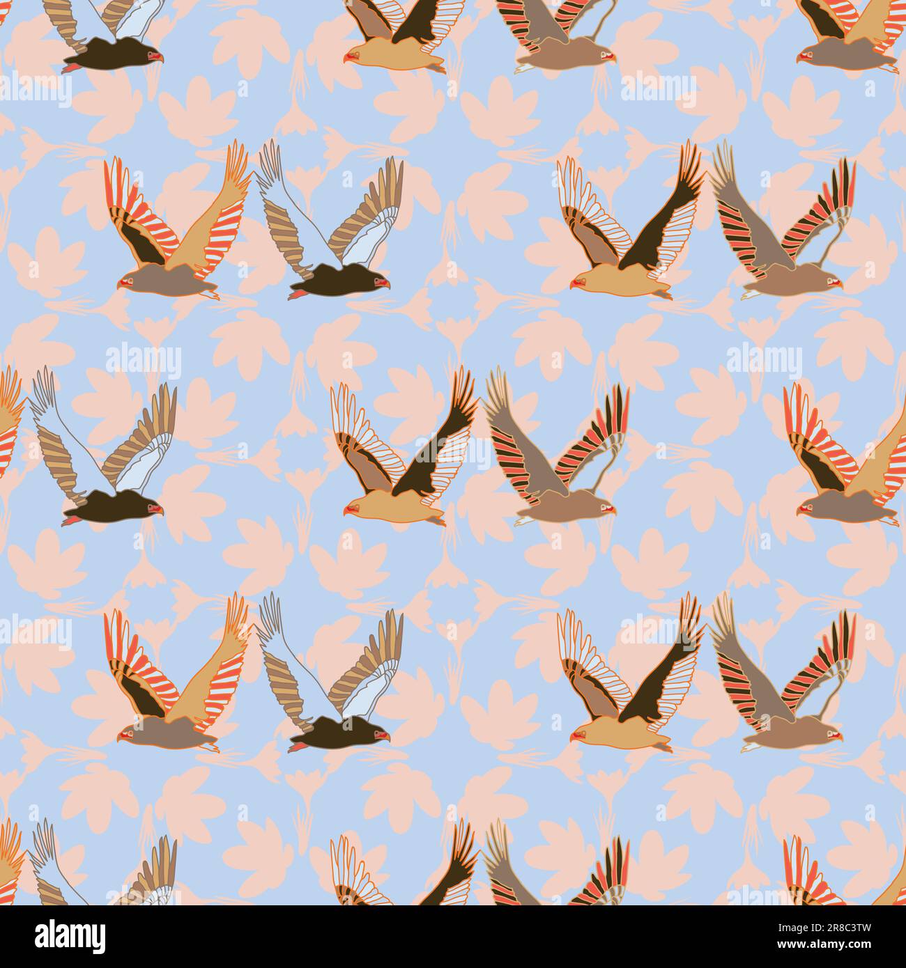 Bateleur eagle Stock Vector Images - Alamy