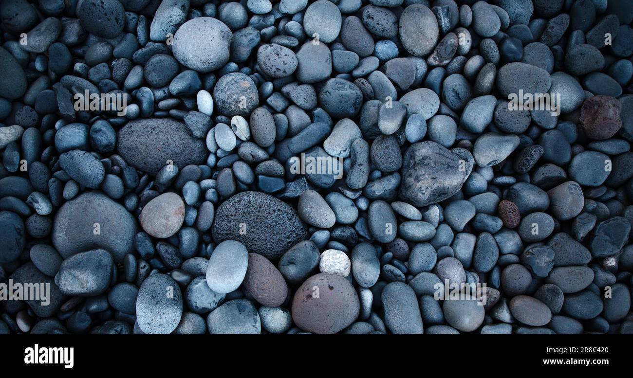 close-up of stones and pebbles on a beach Stock Photo - Alamy