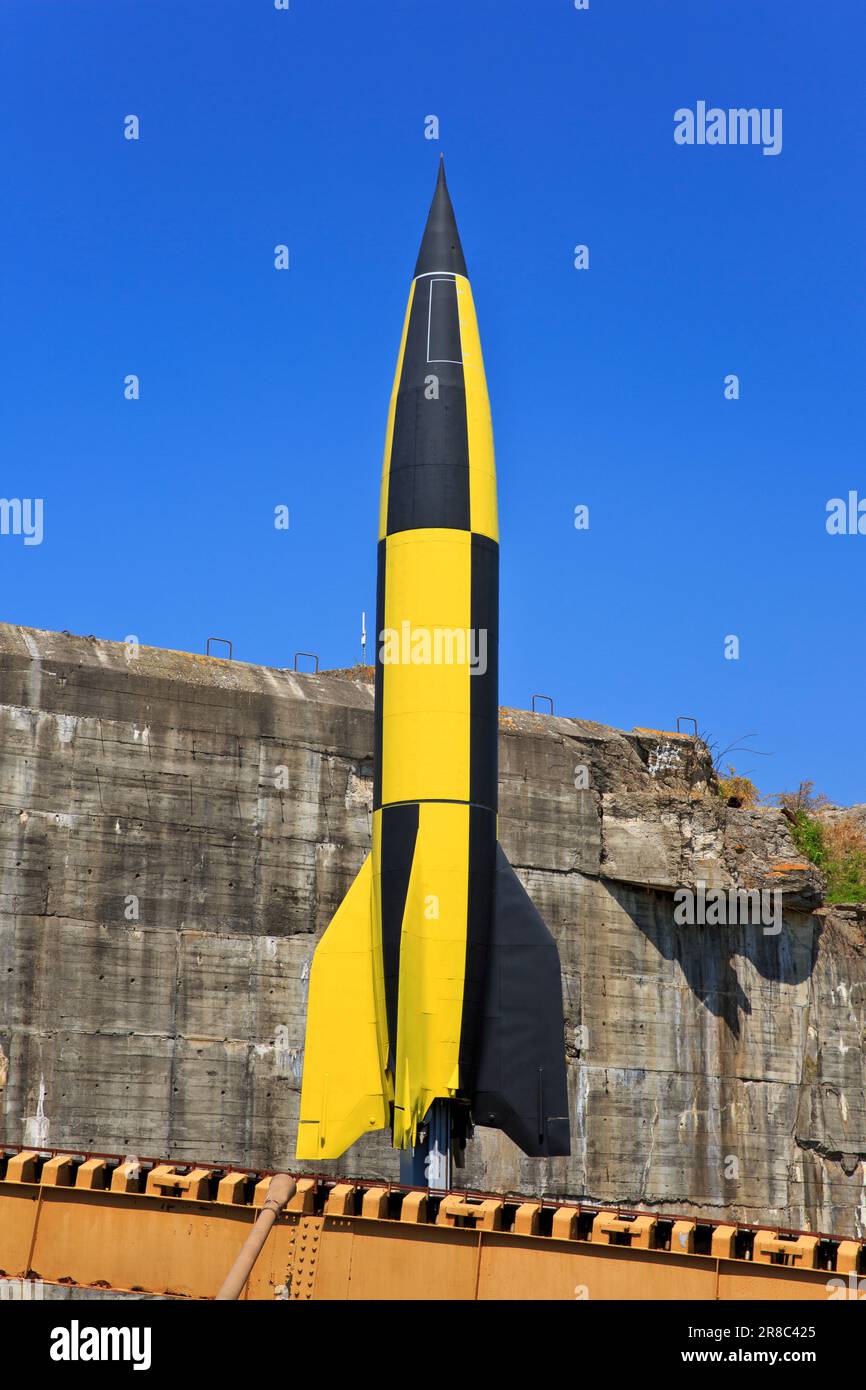 A Second World War Nazi Germany V-2 (A-4) long-range guided ballistic ...