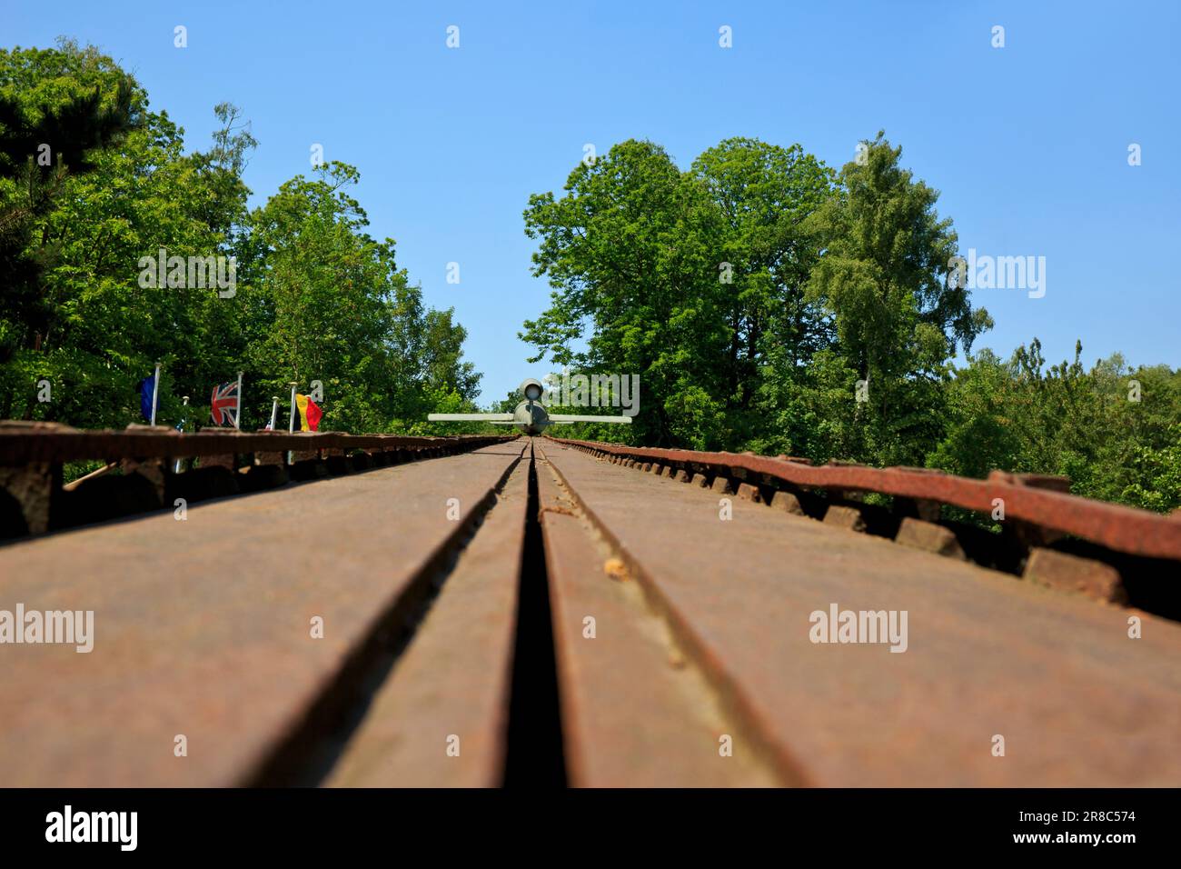 A Second World War Nazi Germany V-1 (Vengeance Weapon 1) flying bomb at ...