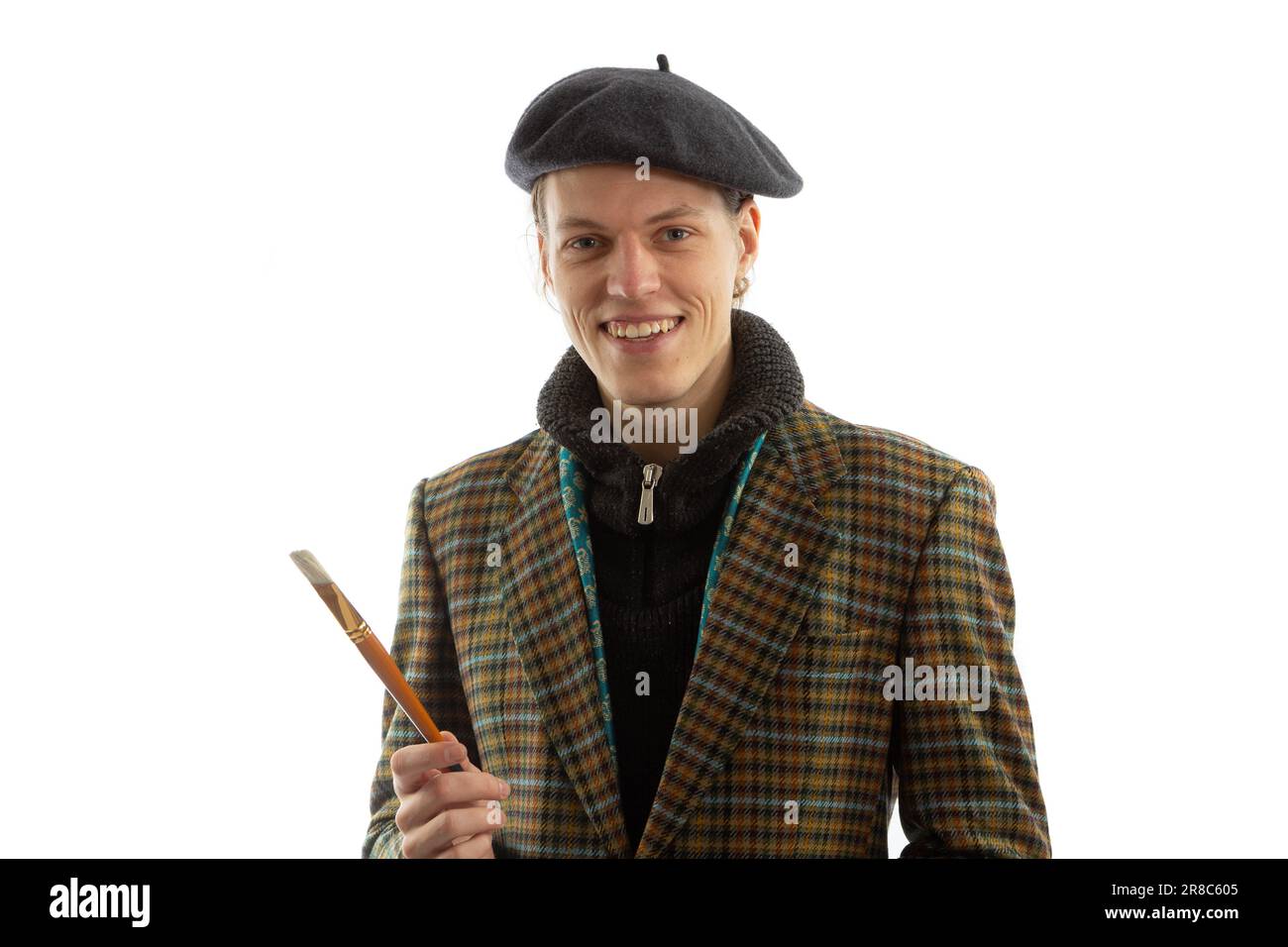 Artist, beret, painter hi-res stock photography and images - Alamy