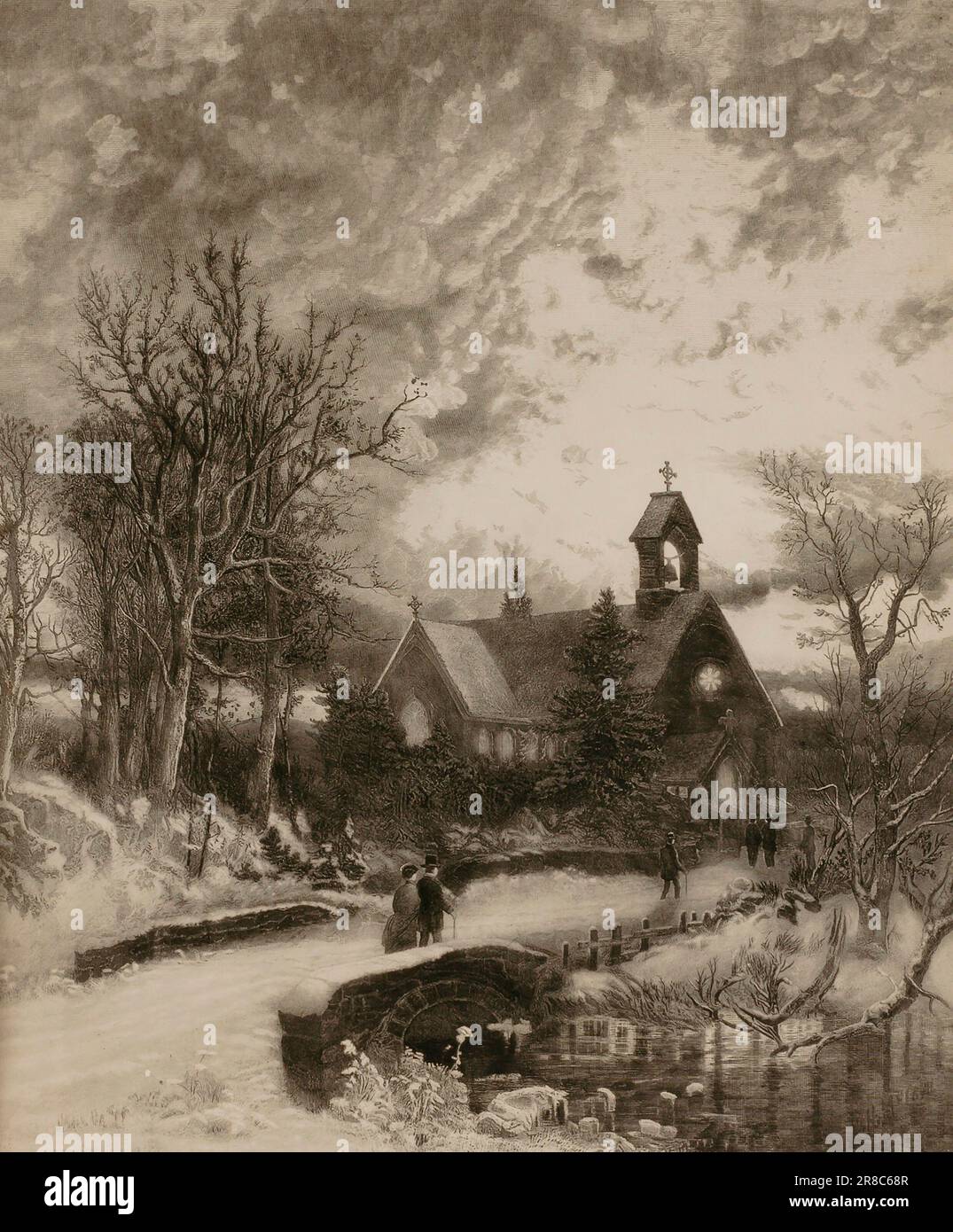 Going to Church n.d. by William Wellstood, born Edinburgh, Scotland ...