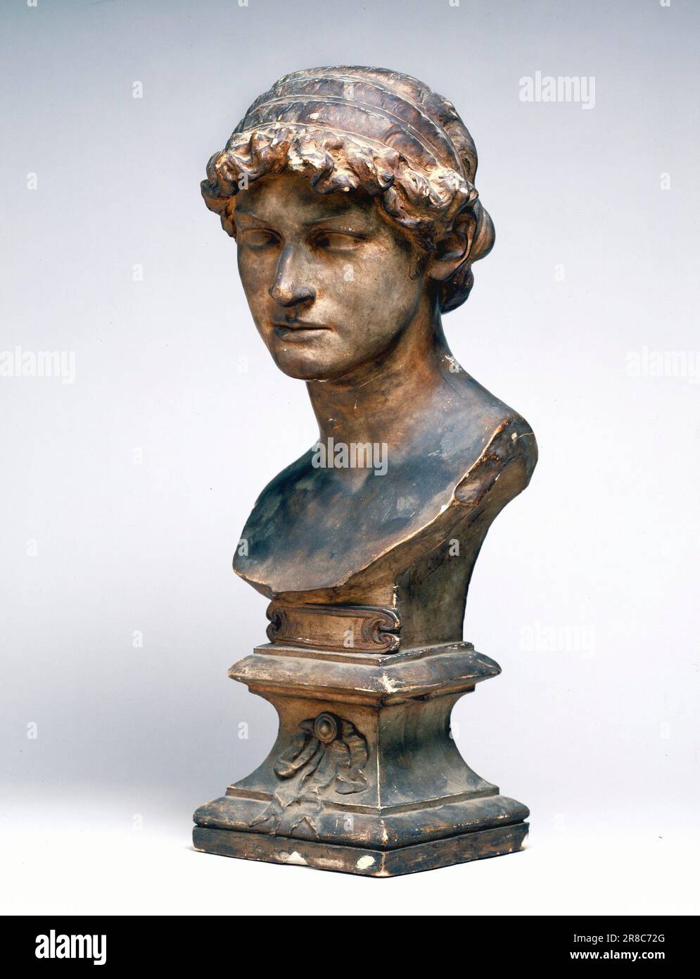 Maud Morgan 1880 by Olin Levi Warner, born Suffield, CT 1844-died New ...