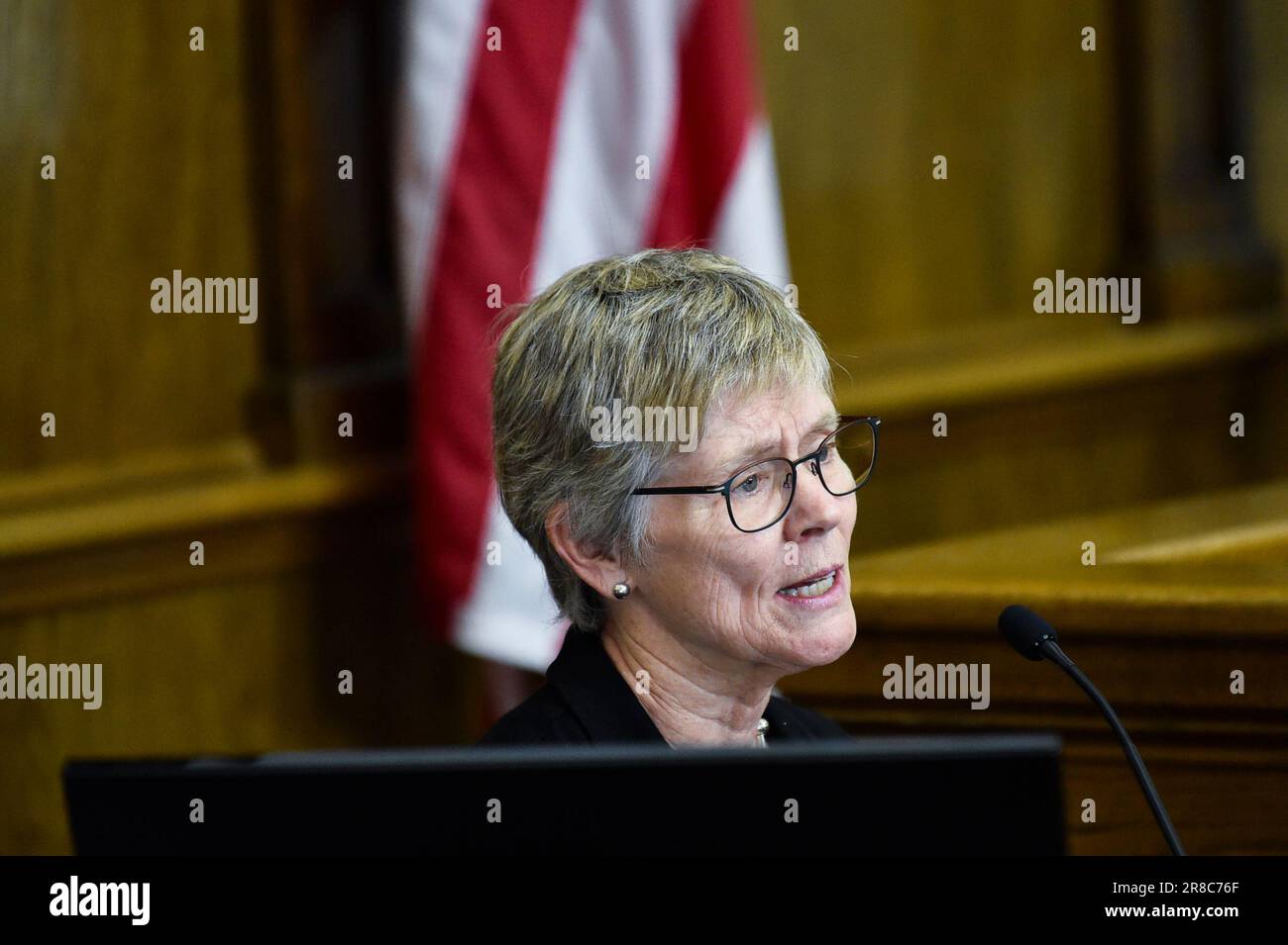 Plaintiff's expert witness Cathy Whitlock, a professor at Montana State ...