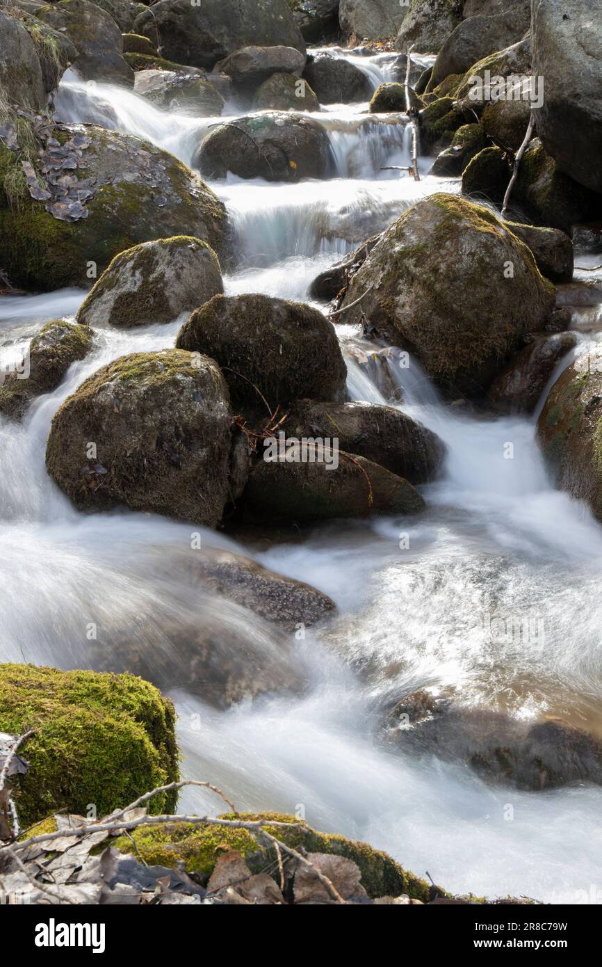 River in Boi Valley in Catalonian pyrenees Stock Photo - Alamy