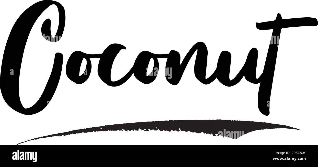 Cursive typography design Stock Vector Images - Alamy