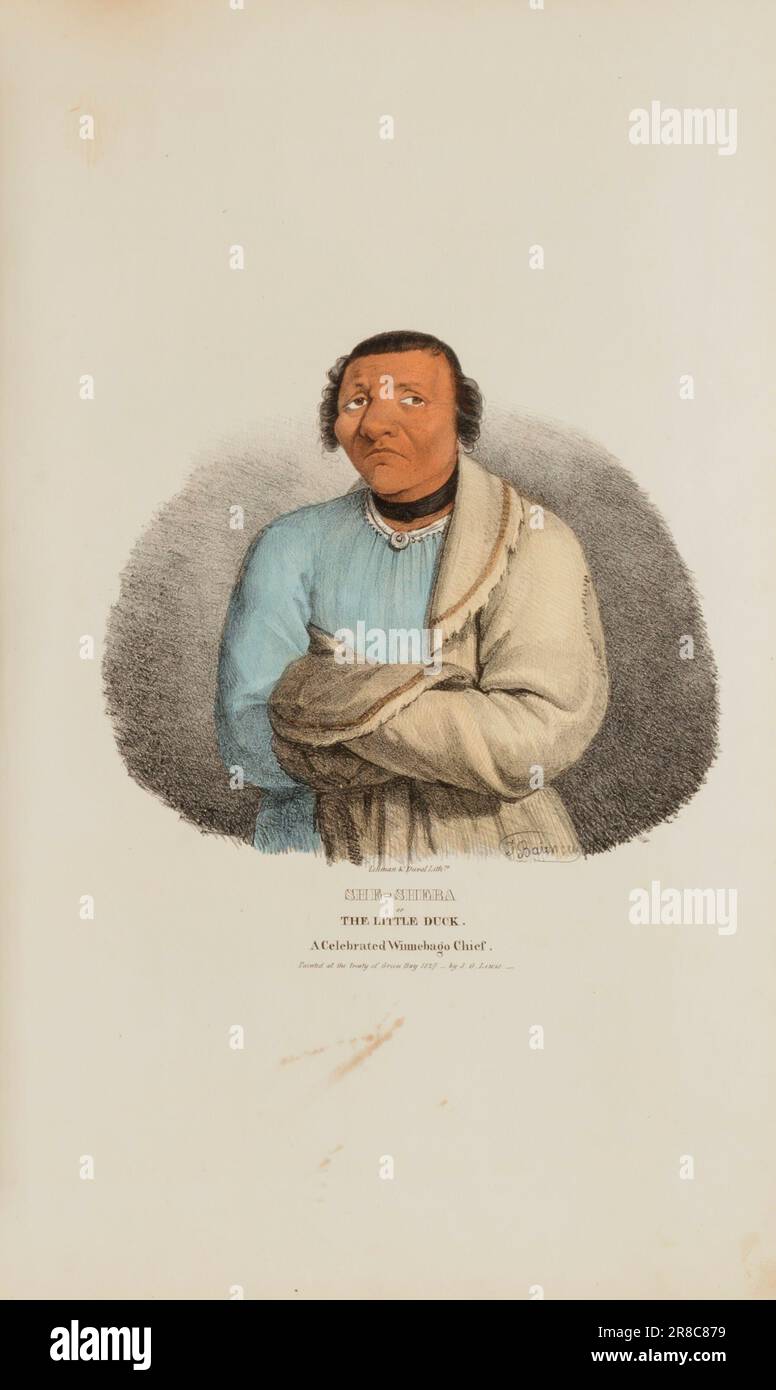 SHE-SHEBA or The Little Duck; A Celebrated Winnebago Chief, from The ...