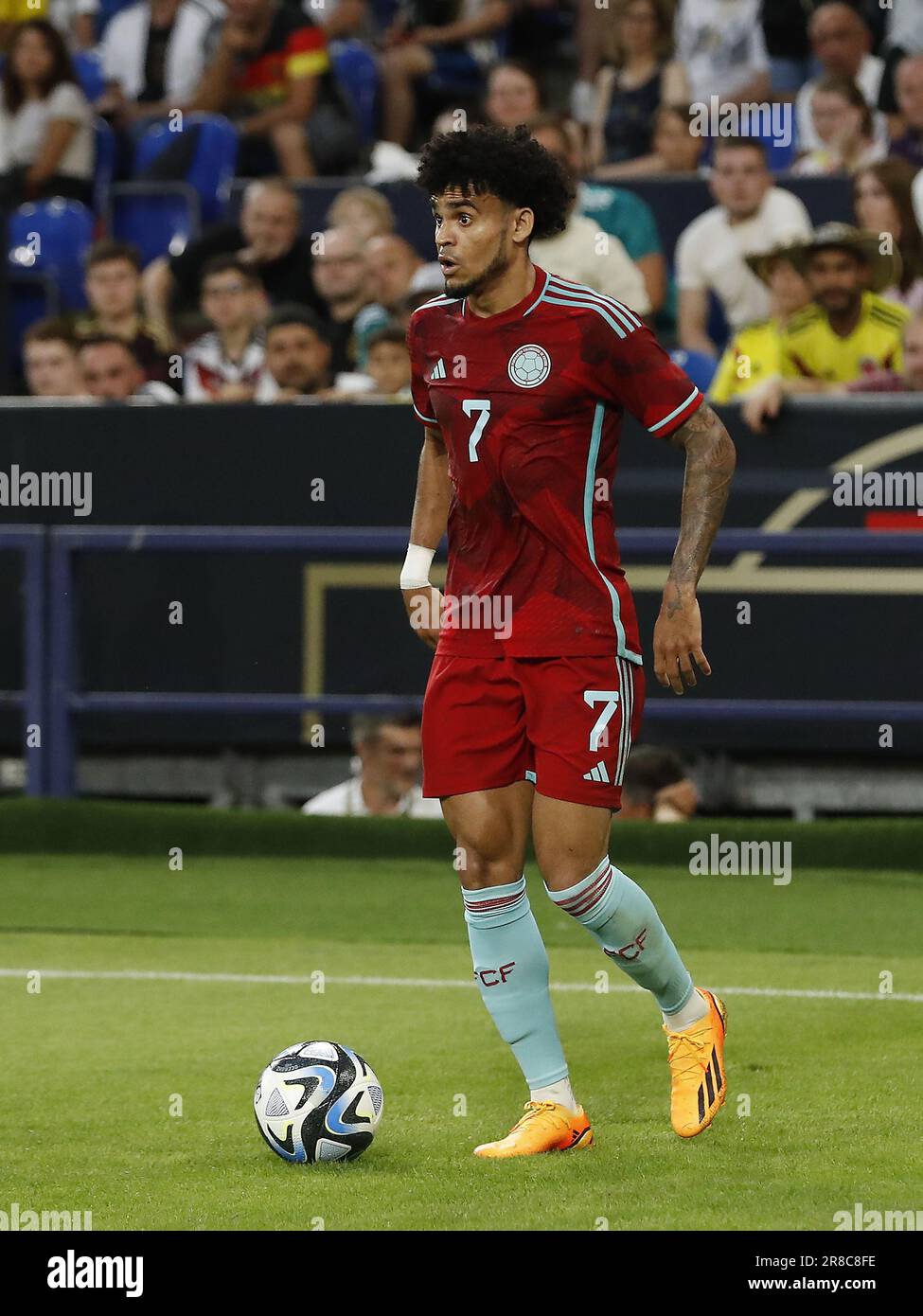 GELSENKIRCHEN - 20/06/2023, Luis Diaz of Colombia during the Friendly ...