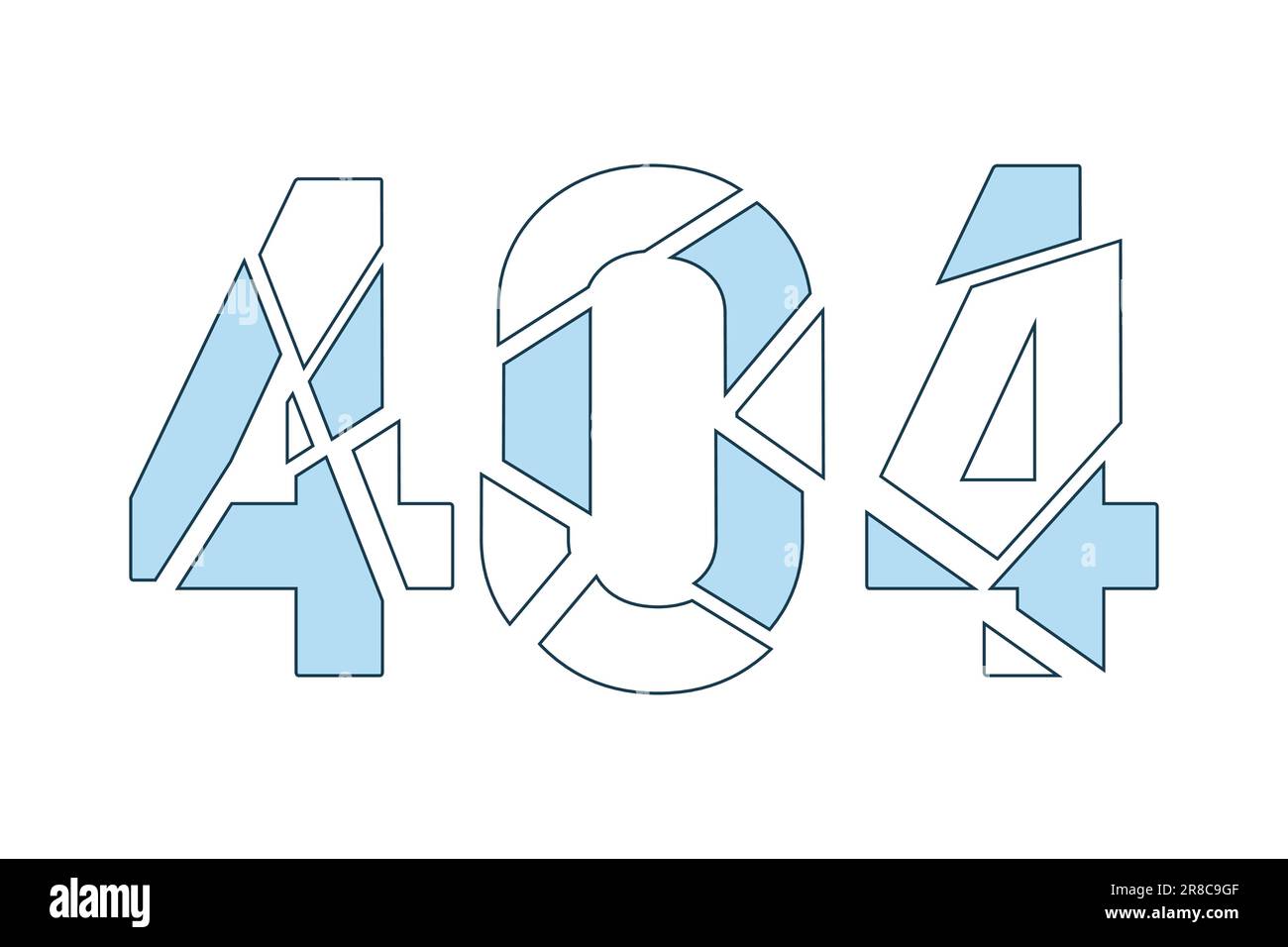 Cracked ice vector Cut Out Stock Images & Pictures - Alamy