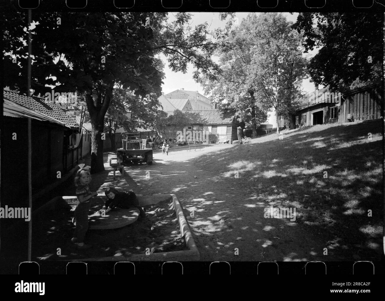 Current 30-7-1960: Back then... In Oslo there is an old district called ...