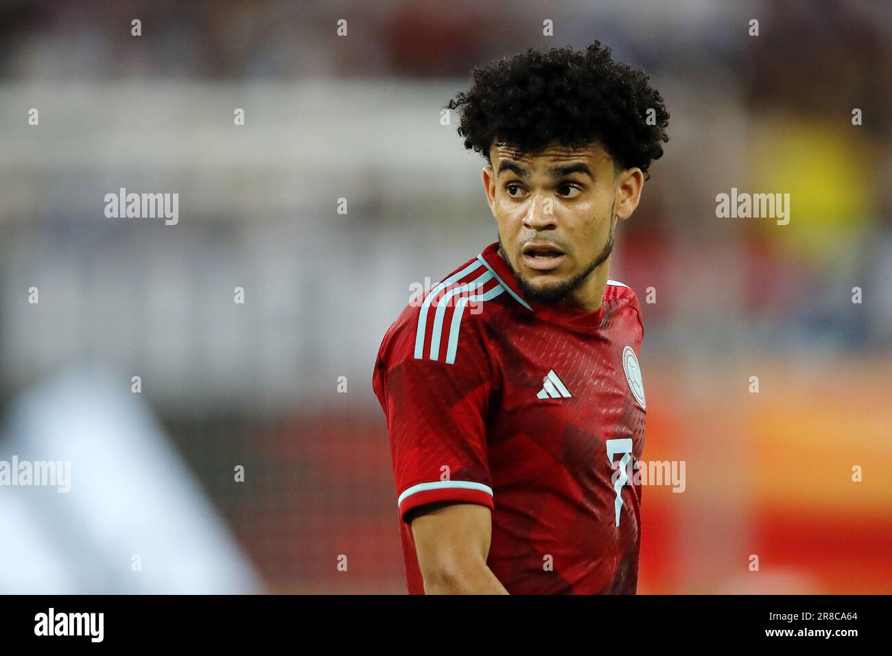 GELSENKIRCHEN - 20/06/2023, Luis Diaz of Colombia during the Friendly ...