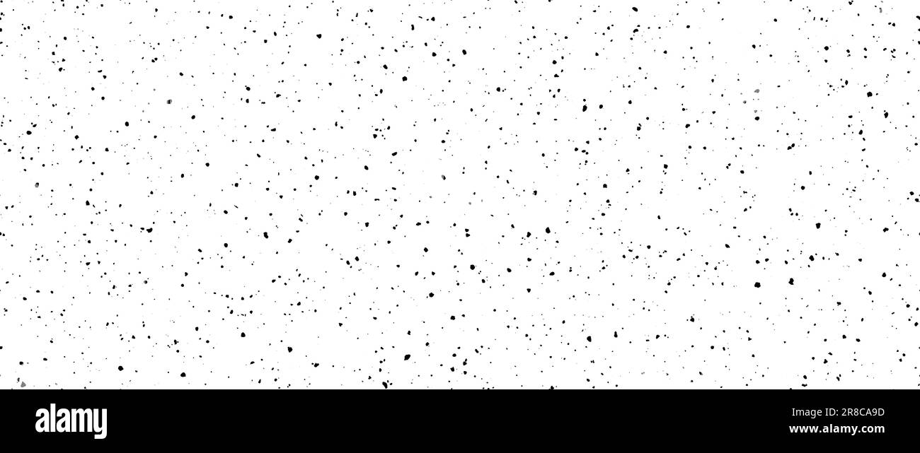 Seamless splashed dots texture. Black noise grain repeating pattern ...