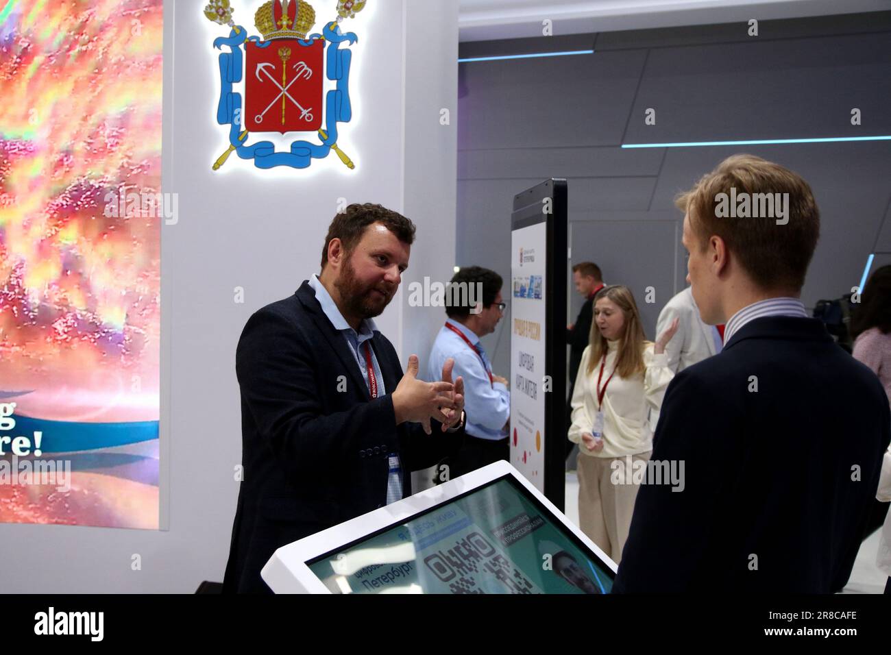 Saint Petersburg, Russia - June 2023: Saint Petersburg International ...