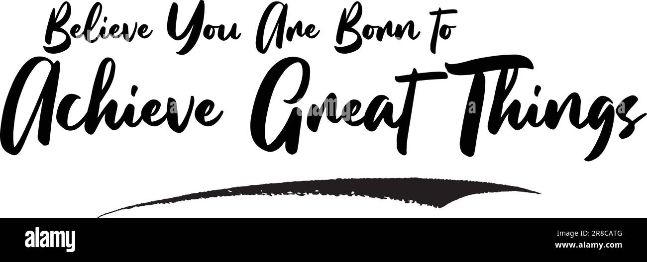 Bold Text Typography Lettering Vector Design Quote Stock Vector Image ...