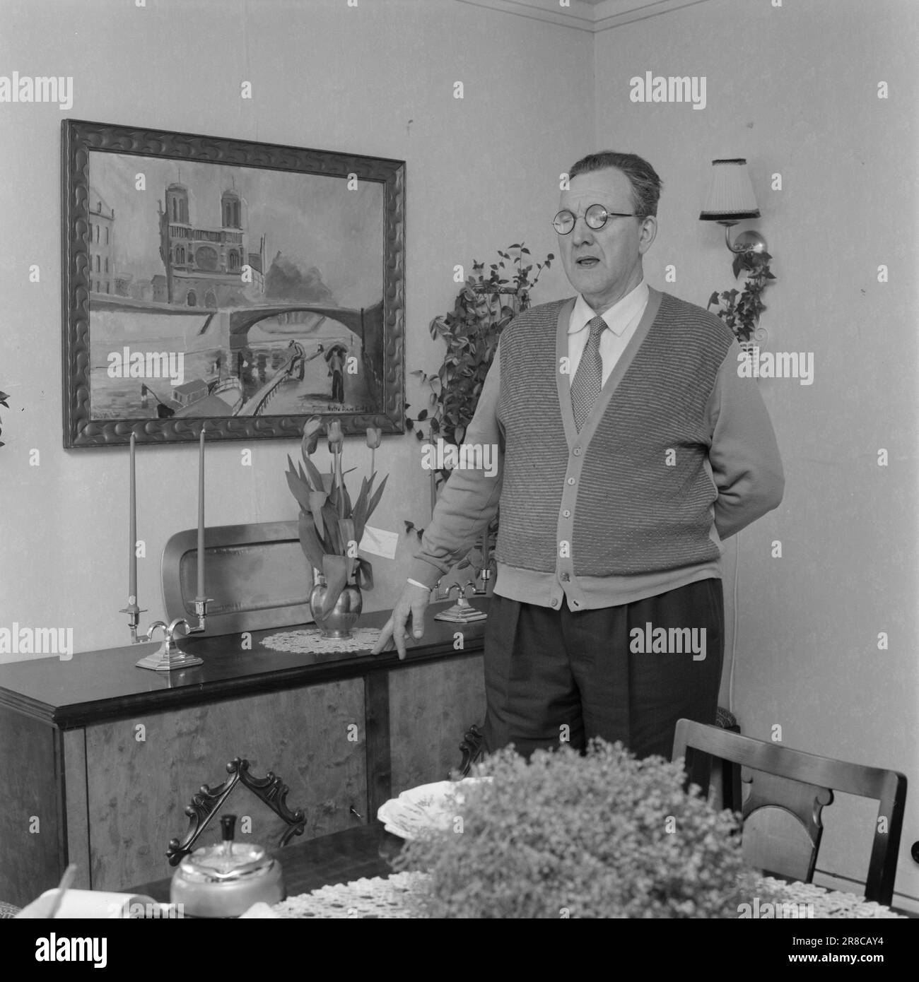Current 18-9-1960: Norway's happiest man Einar Pedersen was blind for ...