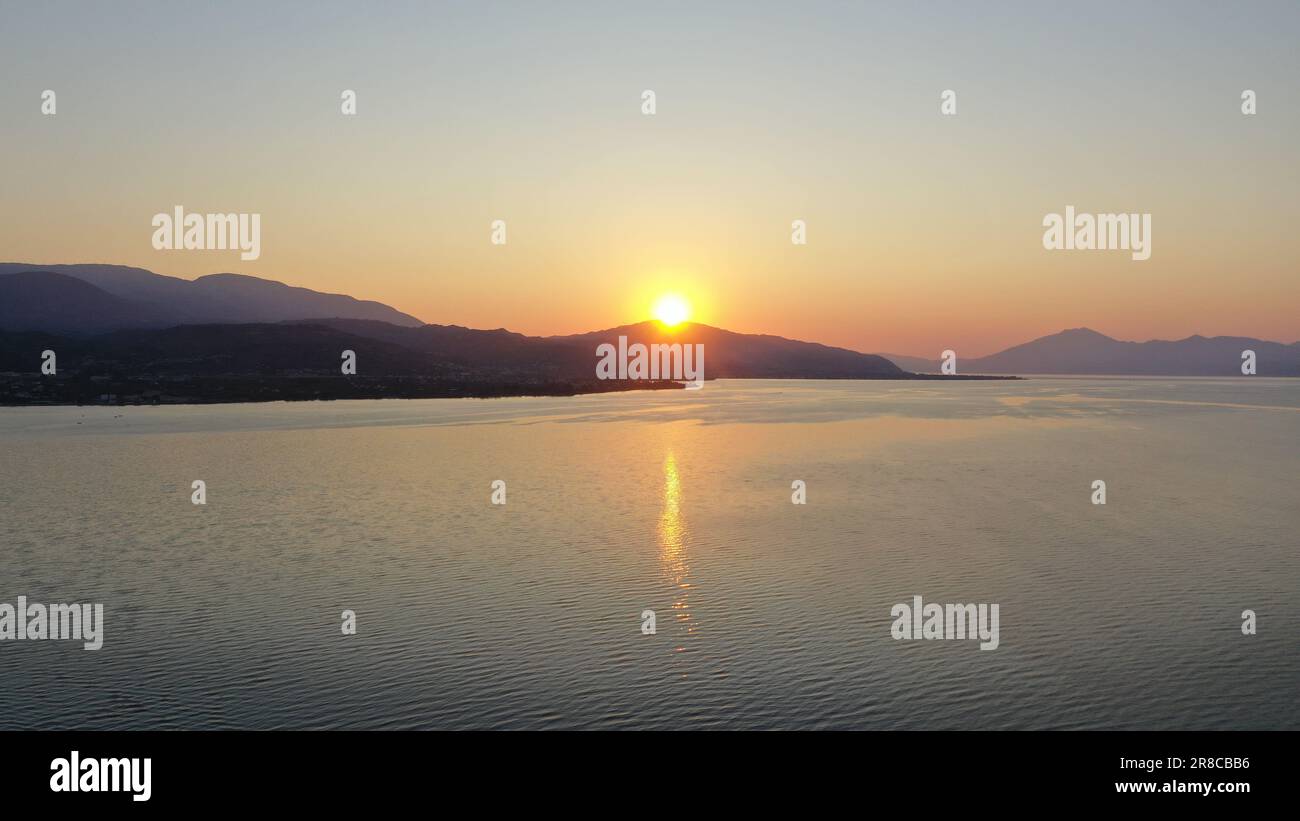 Beautiful views in Aigio Peloponnese Greece Stock Photo - Alamy