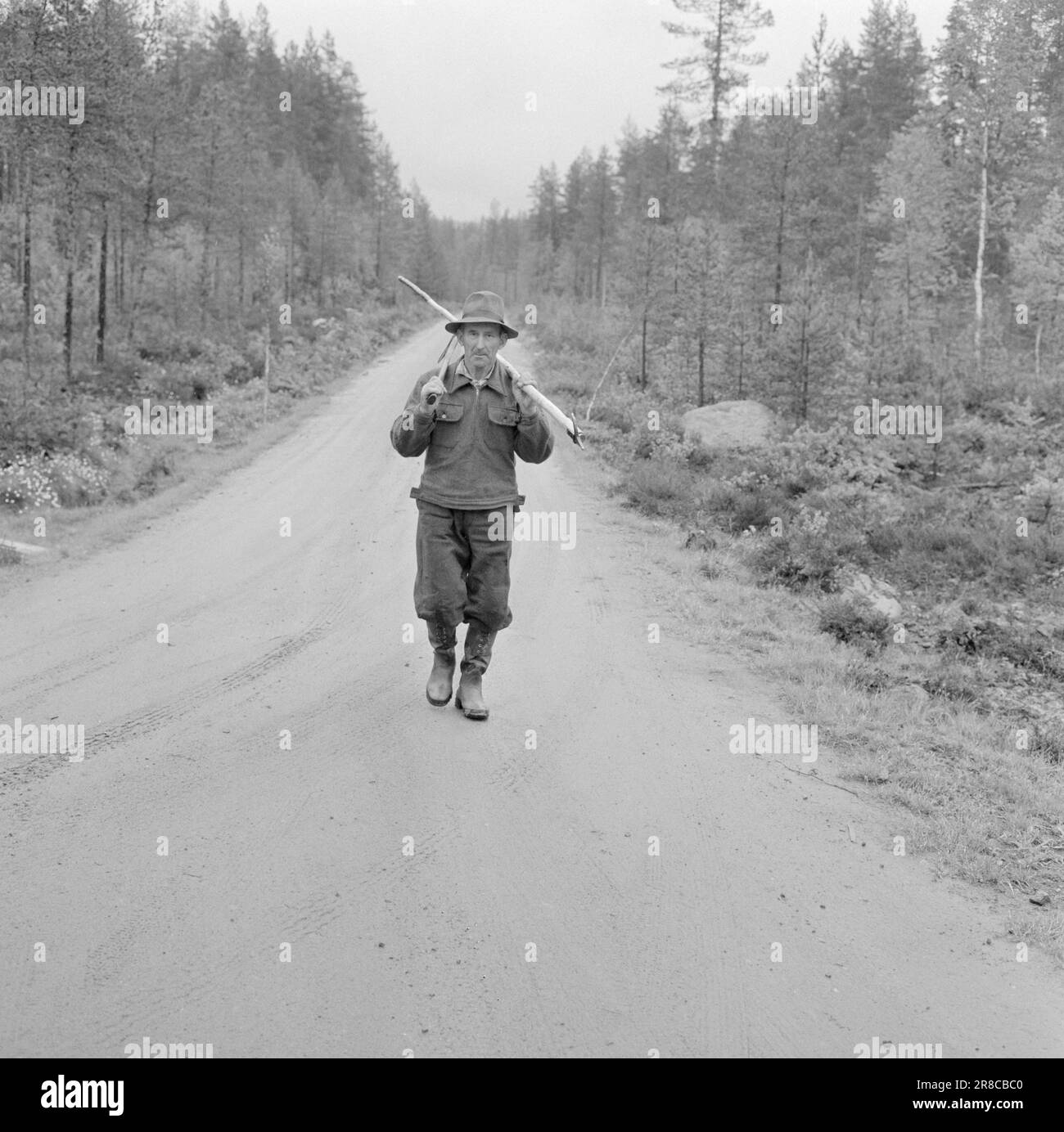 Current 26-1-1960: The timber must be delivered The river is still the ...