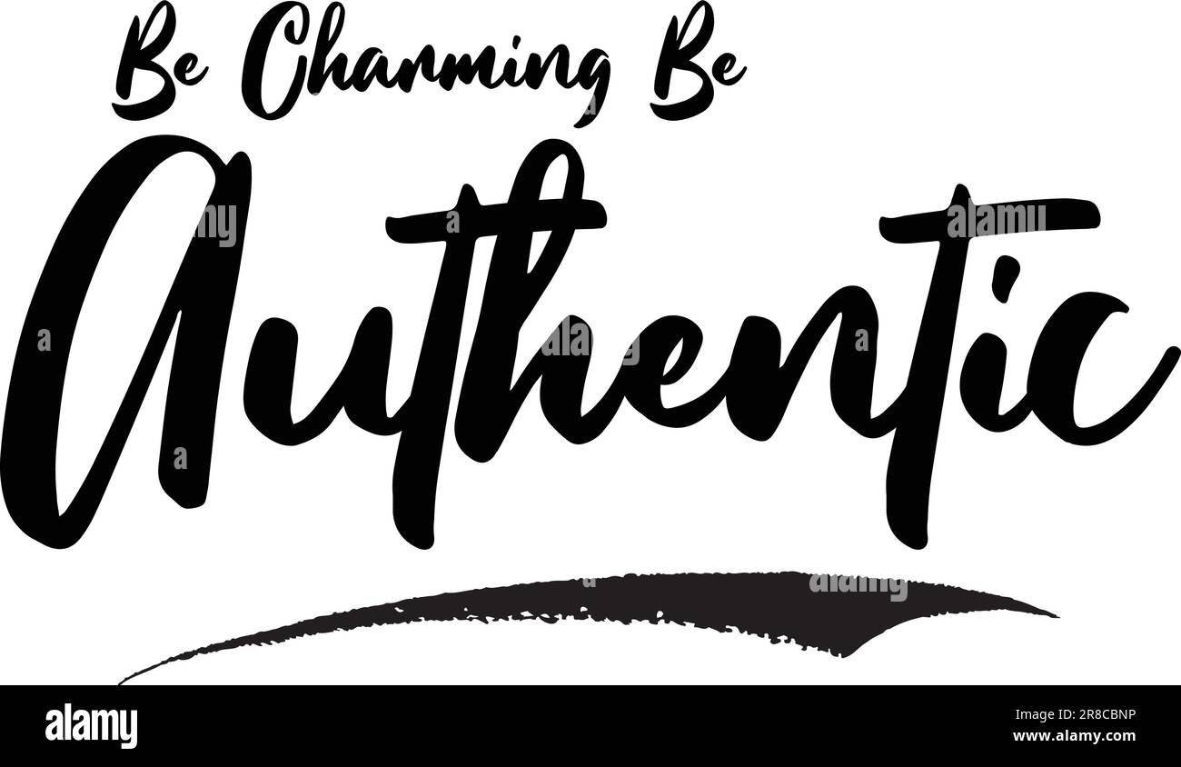 Stylish Bold Text Lettering Typography Vector Design Quote Stock Vector ...