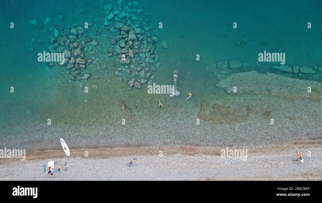 Beautiful views in Aigio Peloponnese Greece Stock Photo - Alamy