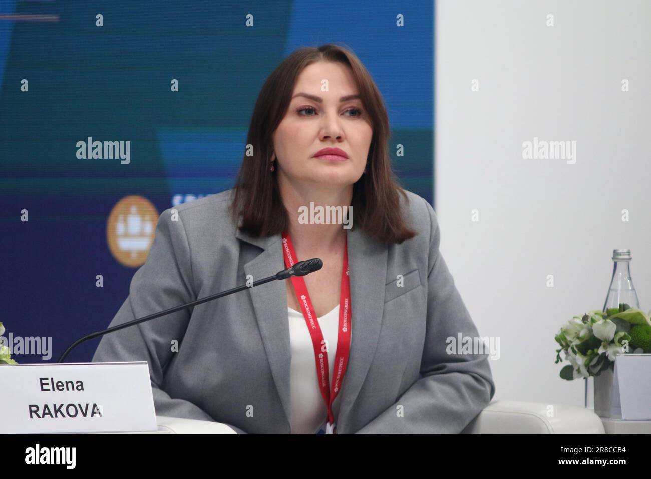 Elena Rakova, First Deputy Head of the Passenger Transportation ...