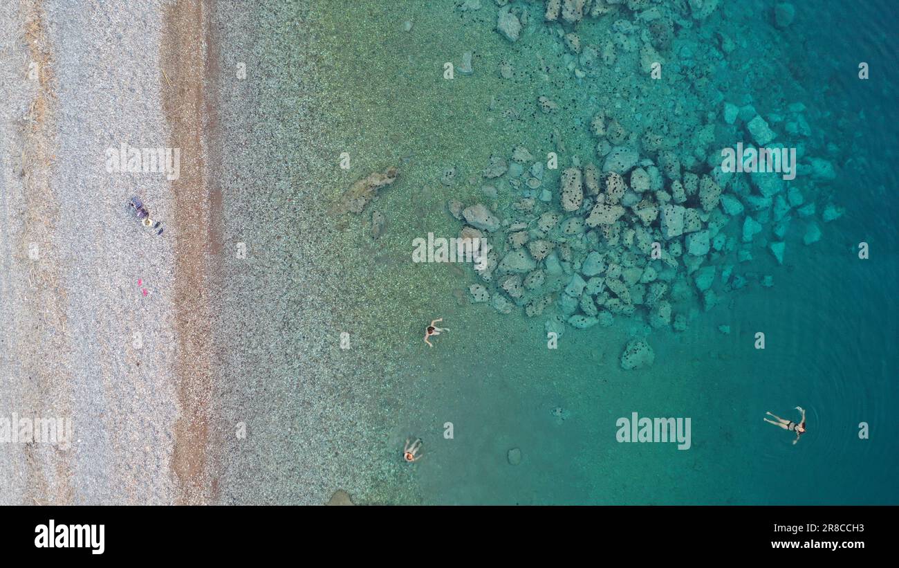 Beautiful views in Aigio Peloponnese Greece Stock Photo - Alamy