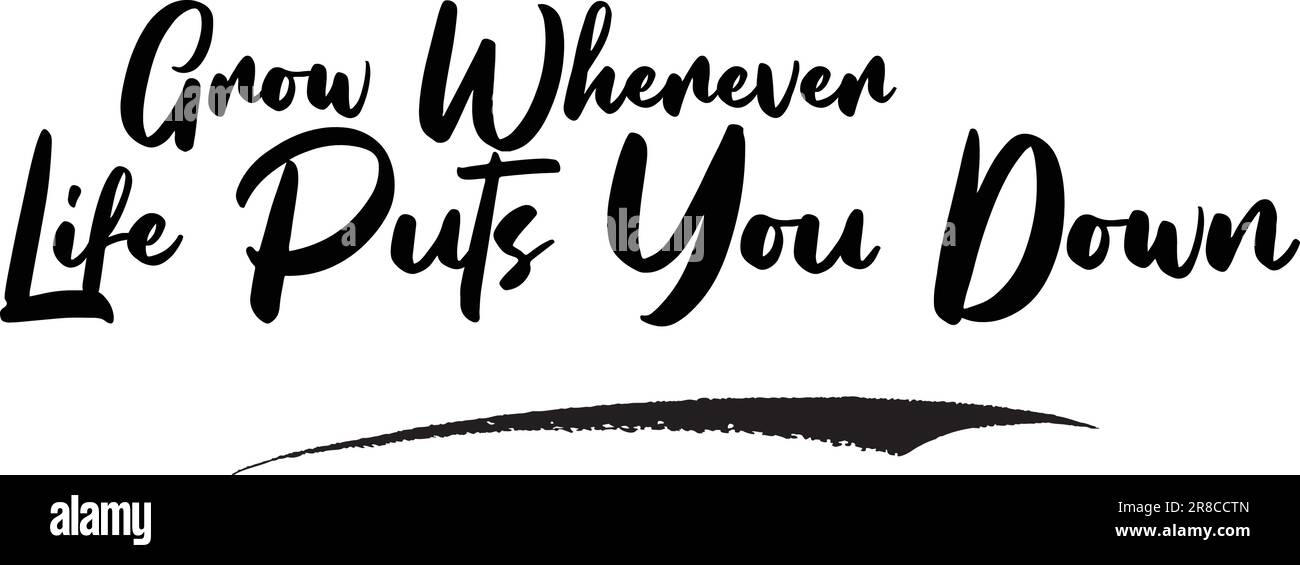 Bold Text Typography Lettering Vector Design Quote Stock Vector Image ...