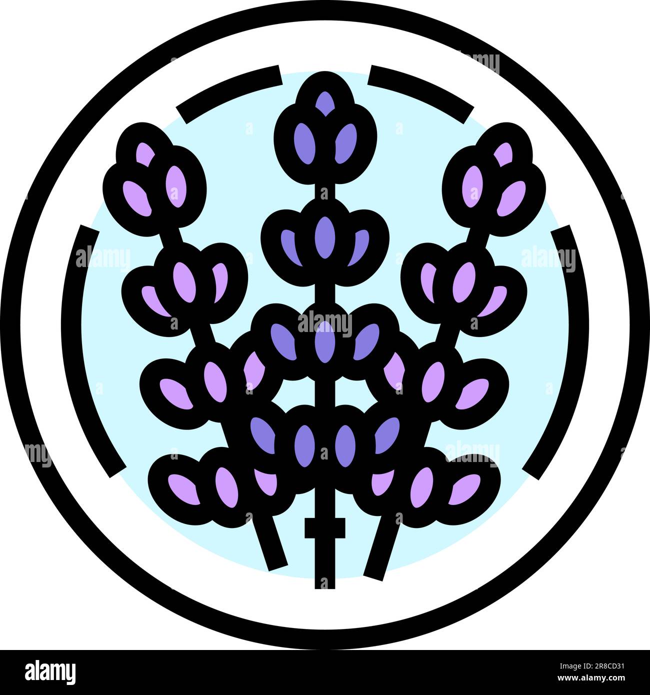 Leaves color line up Cut Out Stock Images & Pictures - Alamy